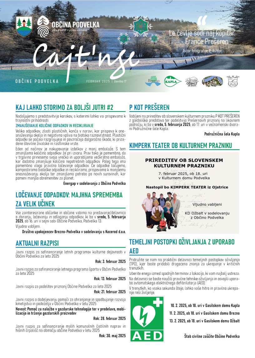 Številka 17, februar 2025 - podvelka.si